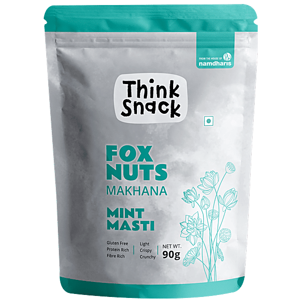 Buy Think Snack Ready To Eat Snack - Makhana, Mint Masti, Crunchy ...