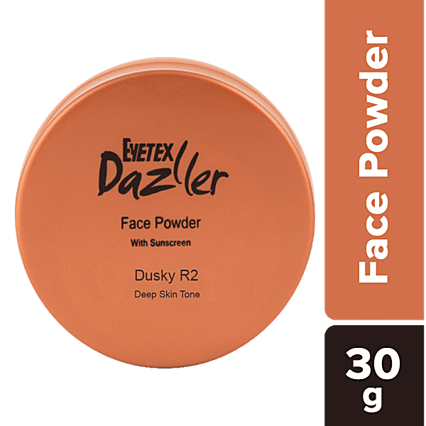 Buy Eyetex Dazller Face Powder - With Sunscreen, Matte Finish, For Deep ...