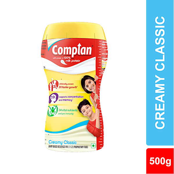 Buy Complan Creamy Classic Nutrition Drink - Vitamin C & A Supports ...
