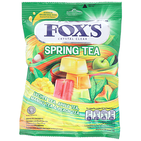 Buy Nestle Fox's Crystal Clear Spring Tea Candy - With Lychee, Apple ...