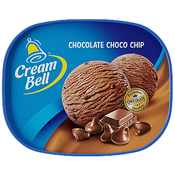 Buy Cream Bell Ice-Cream - Chocolate Choco Chip, Rich & Creamy Online ...