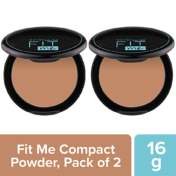 Buy Maybelline New York Fit Me Compact Powder, 310 - With SPF 28, Oil ...