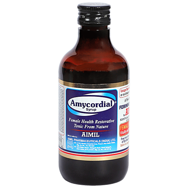 Buy Aimil Amycordial Syrup - For Women's Health, Provides Strength ...