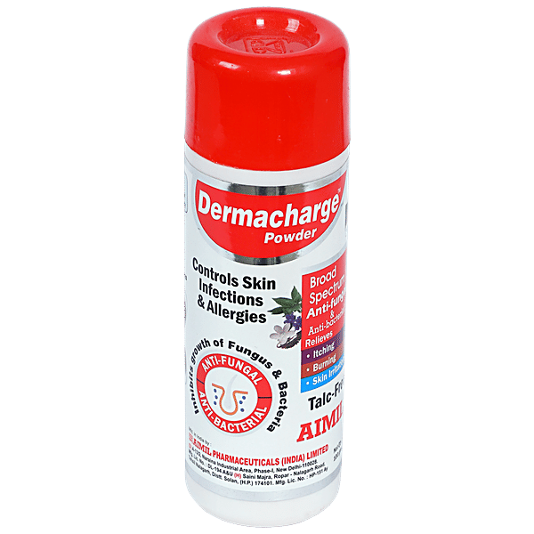 Buy AIMIL Dermacharge Powder - Anti-Fungal Formula, For Skin Infections ...