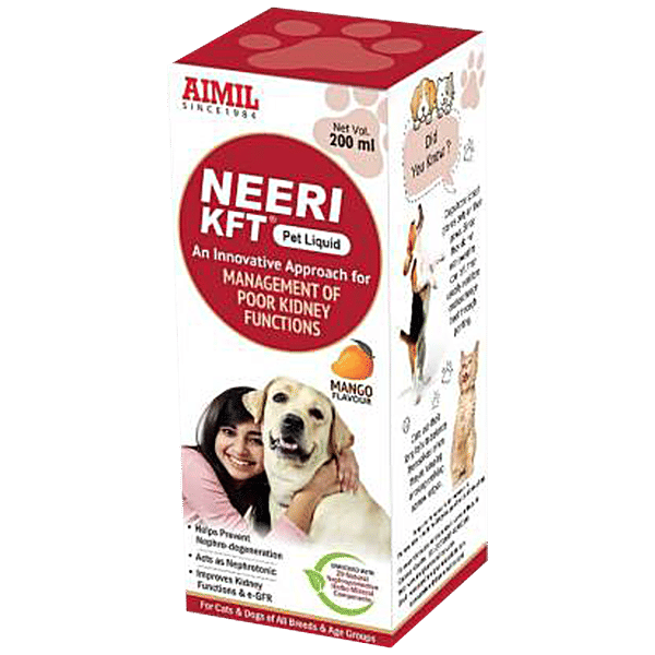 Buy Aimil Neeri KFT Pet Liquid - Relieves Kidney Inflammation, Improves ...