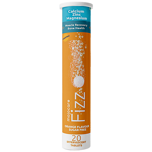 Buy Mojocare Mojocare FIZZ CMZ Effervescent Tablets - 20pc | Calcium ...