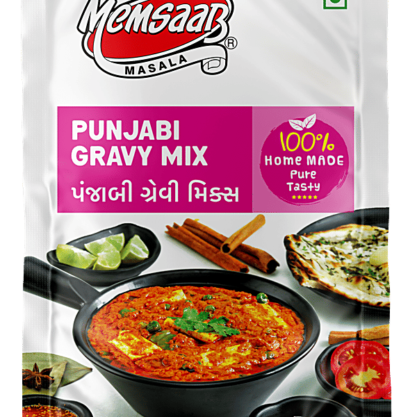 Buy Memsaab Punjabi Gravy Mix - Homemade & Pure, No Additional Colour ...
