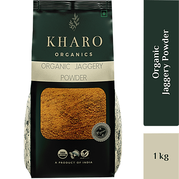 Buy Kharo Organics Gur/Jaggery Powder - Certified Organic, Chemicals ...