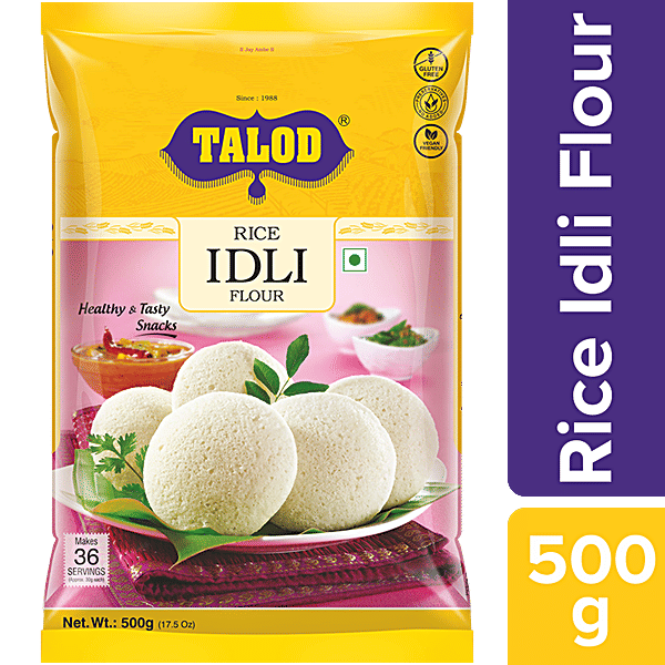 Buy Talod Rice Idli Flour - Healthy & Tasty, Makes 36 Servings Online ...