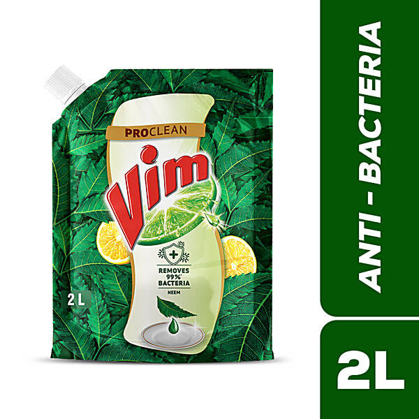Buy Vim ProClean Dishwash Liquid Gel With Neem Online at Best Price of ...