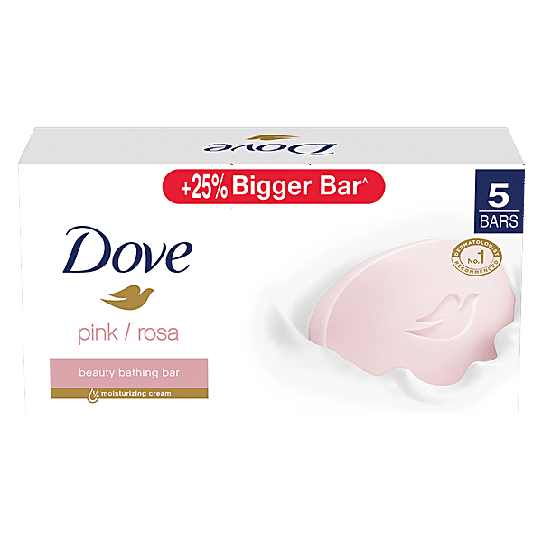 Buy Dove Pink/ Rosa Beauty Bar - Moisturising, For Soft, Smooth ...