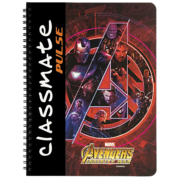 Buy Classmate Pulse Notebook - Ruled, Single Line, 240 mm x 180 mm ...