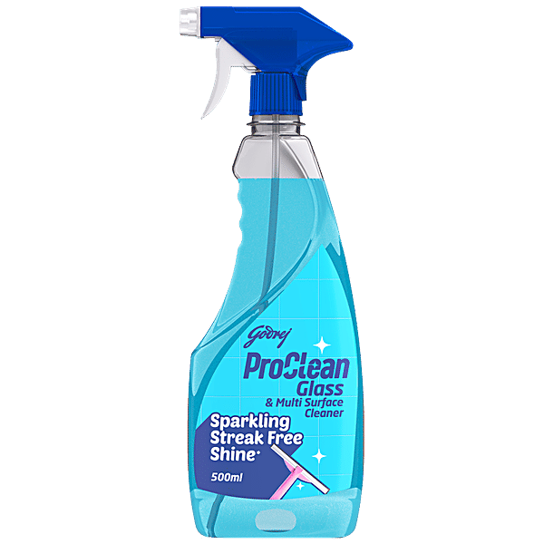 Buy Godrej Proclean Glass & Multi Surface Cleaner - Sparkling Streak ...