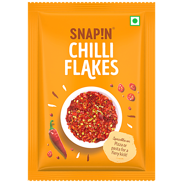 Buy SNAPIN Chilli Flakes - Natural,Spicy Sprinkler For Pizza, Pasta ...