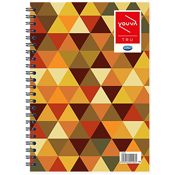 Buy Navneet Youva Notebook - Ruled, Single Line, Spiral Binding, A5 ...