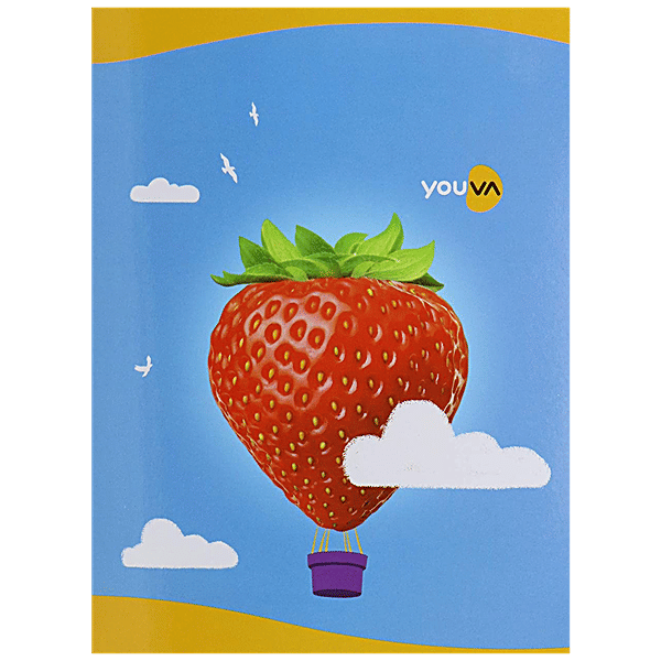 Buy Navneet Youva Notebook - Ruled, Red & Blue With Gap, 180 mm x 240 ...