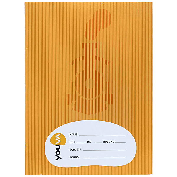 Buy Navneet Youva Notebook - Medium Square, Brown, 180 mm x 240 mm ...