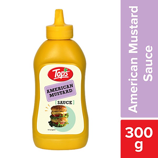 Buy Tops American Mustard Sauce - Mild & Smooth Online at Best Price of ...