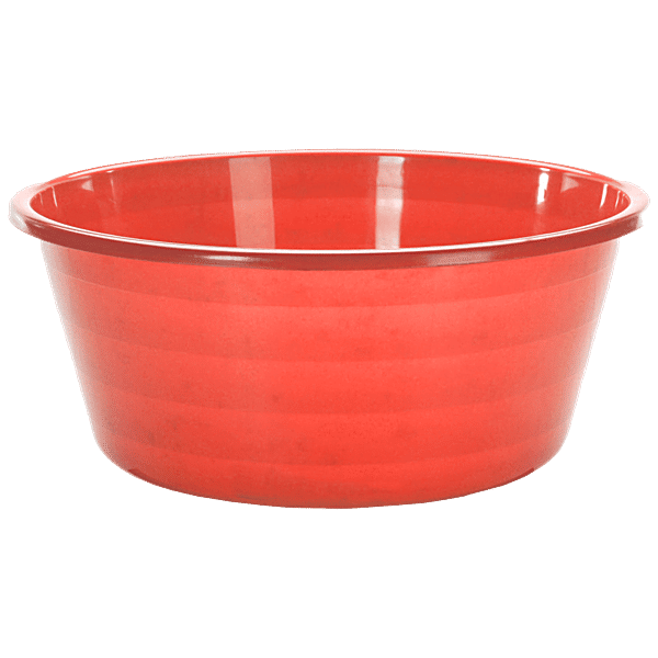 Buy Ratan Plastic Basin/Tub - Plastic, No. 20, Alto Peach, For ...