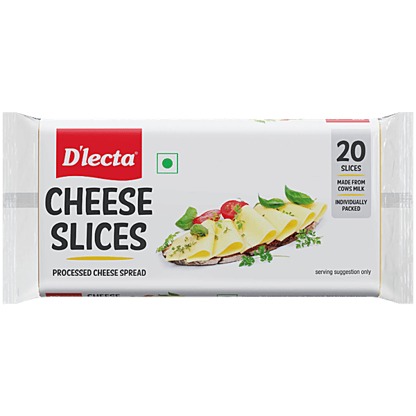Buy D'lecta Processed Cheese Slices Online at Best Price of Rs 193.97 ...