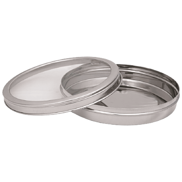 Buy VC Stainless Steel Multipurpose Box - Round, 18 cm Diameter, 5 cm ...