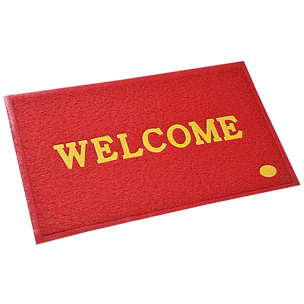 Buy JBG Home Store Door Mat - Red, Welcome, For Home Entrance, Living ...