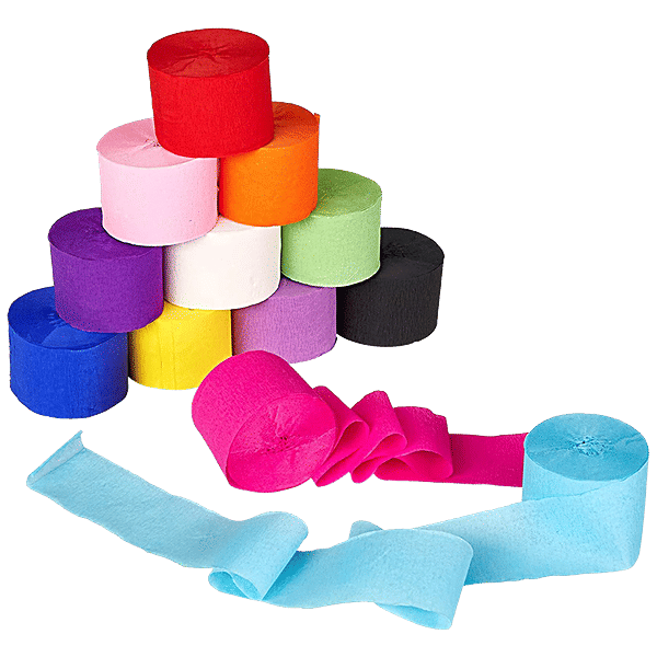 Buy Creative Space Paper Ribbons - For Wall Decoration, Birthday ...