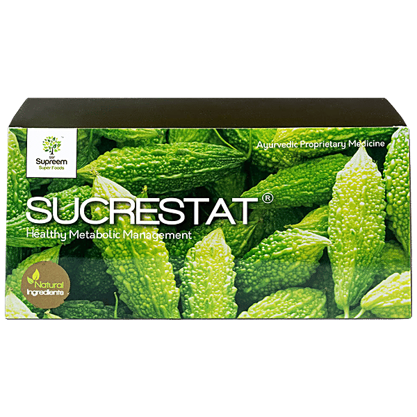 Buy Supreem Super Foods Sucrestat Capsules - Healthy Metabolic ...