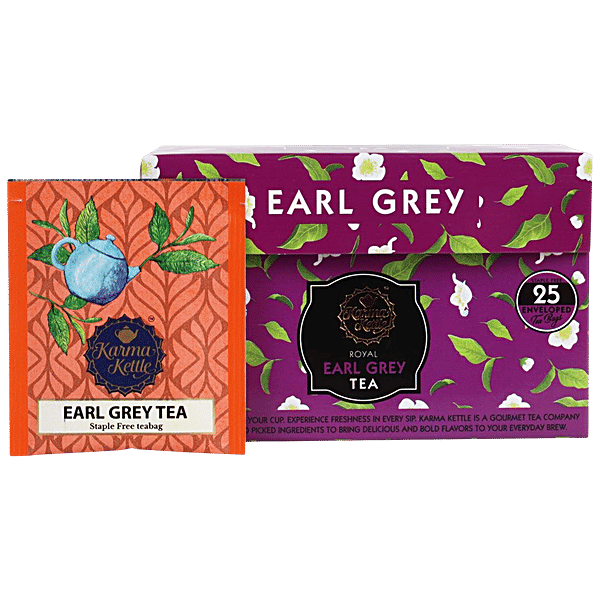 Buy Karma Kettle Royal Earl Grey Tea - Made With Whole Herbs, Spices ...