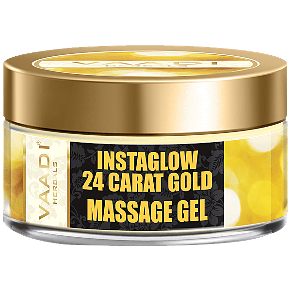 Buy Vaadi Insta Gel 24 Carat Gold Massage Gel - Online at Best Price of ...