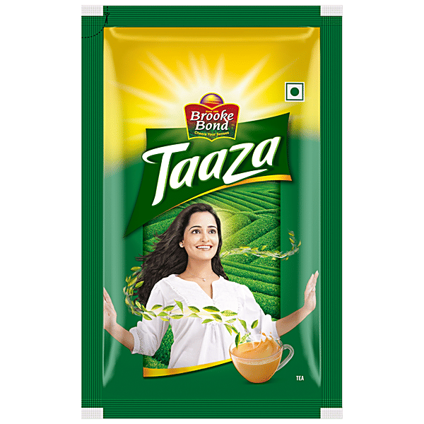 Buy Taaza Tea Leaves - Refreshing Flavour & Aroma Online at Best Price ...