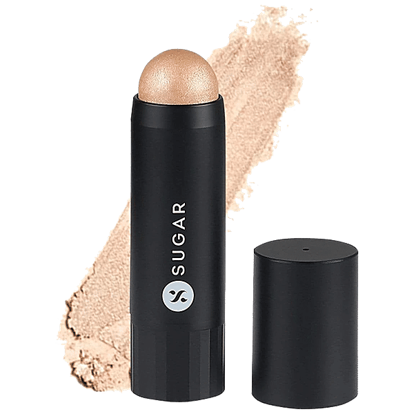 Buy Sugar Cosmetics Face Fwd Highlighter Stick - Champagne Gold, Suits All Skin Tones Online at ...