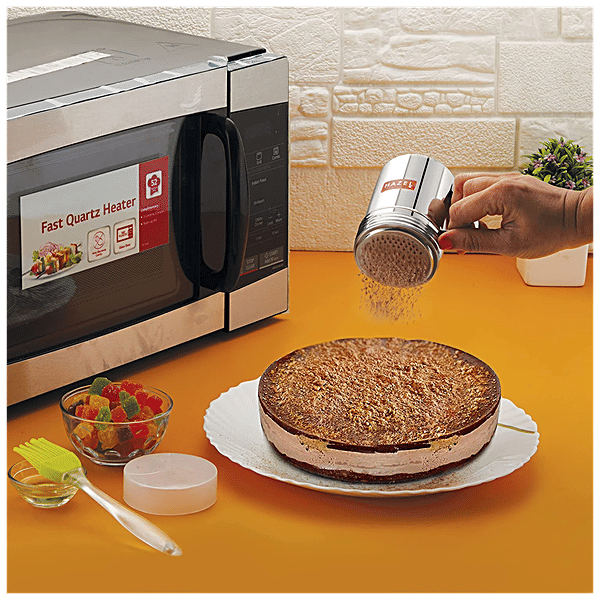 Buy Hazel Stainless Steel Powder Shaker With Handle & Lid Cap ...