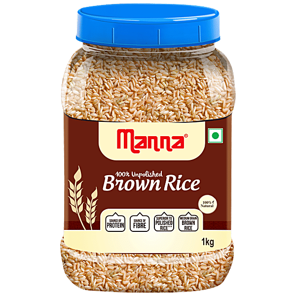 Buy Manna Manna Brown Rice Online at Best Price of Rs 159 - bigbasket