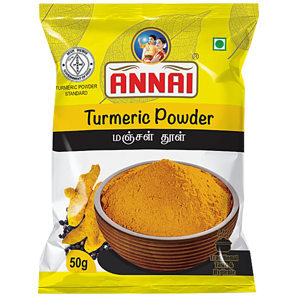 Buy ANNAI Tumeric Powder - Anti-inflammatory & Antibacterial Properties ...