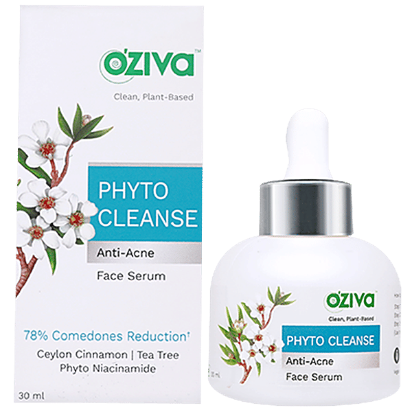 Buy O'ZIVA Phyto Cleanse Face Serum - Anti Acne With Phyto Niacinamide ...