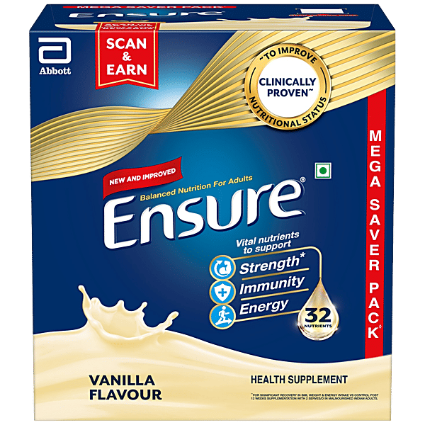 Buy Ensure Clinically Proven Nutritional Drink For Adults- Vanilla ...