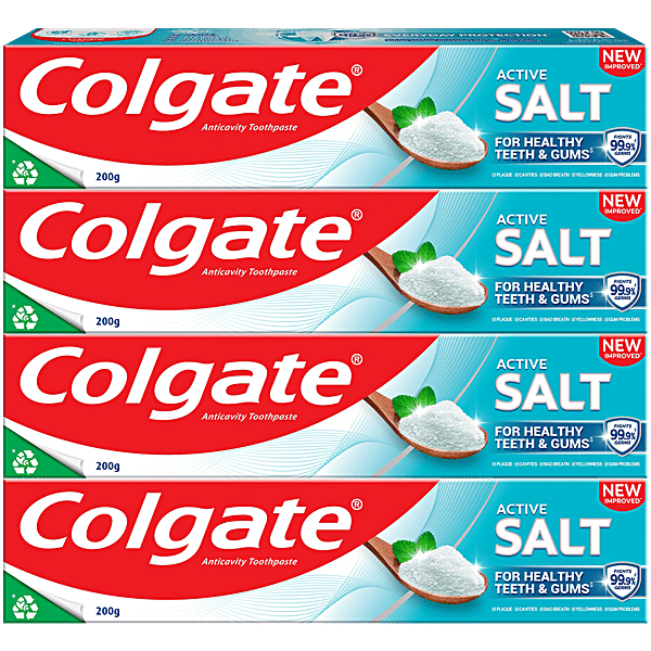 Buy Colgate Anti Cavity Active Salt Toothpaste Online at Best Price of ...