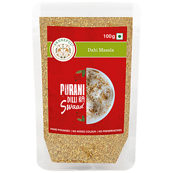 Buy Senseful Dahi Masala - Hand Pounded, Spice Blend, No Preservatives ...