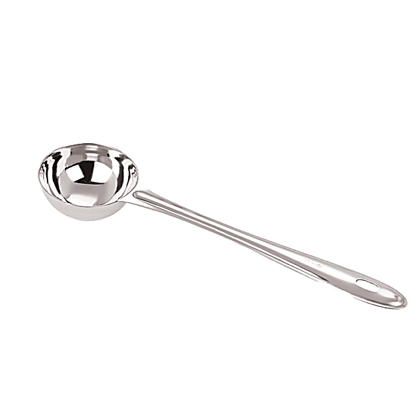 Buy Petals Stainless Steel Cooking/Serving/Spoon - Soup/Dal/Sambar ...