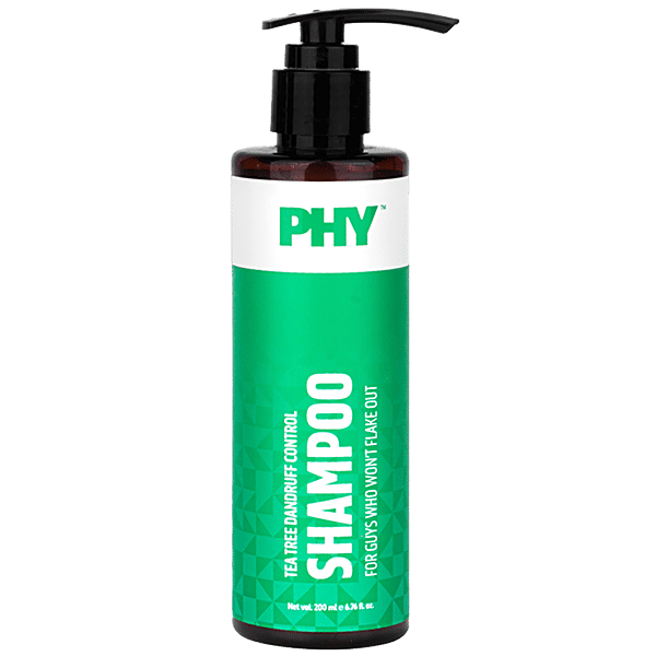 Buy Phy Tea Tree Dandruff Control Shampoo - Vegan, Cruelty Free ...