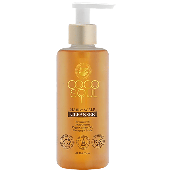 Buy Coco Soul Hair & Scalp Cleanser/Shampoo - With Virgin Coconut Oil ...
