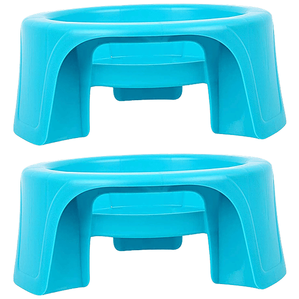 Buy Kuber Industries Plastic Plant Pot With Cylinder Stand - Strong ...