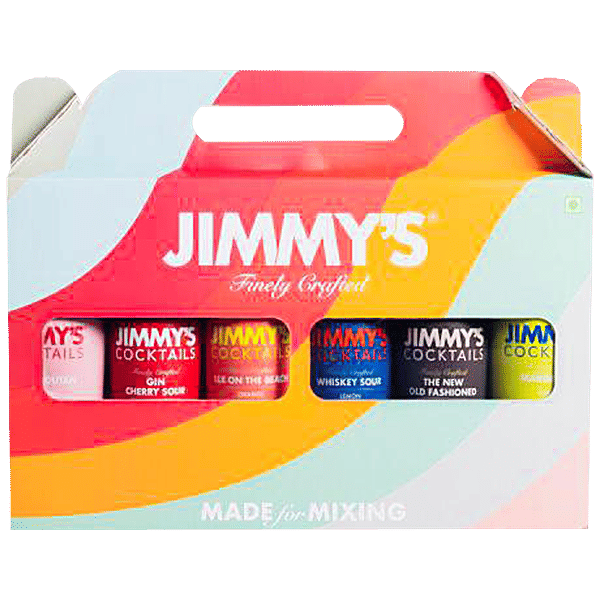 Buy Jimmys Cocktails Celebration Cocktail Pack - Premium Mixers ...