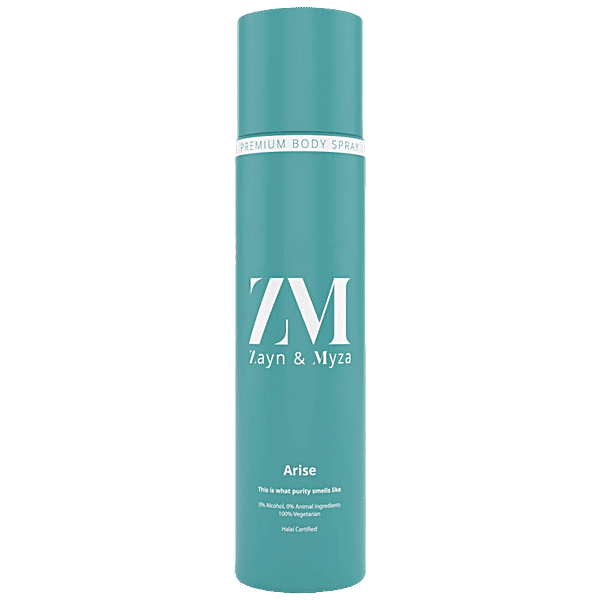 Buy ZM Zayn & Myza Arise No Alcohol Body Spray - For Men, Long Lasting ...
