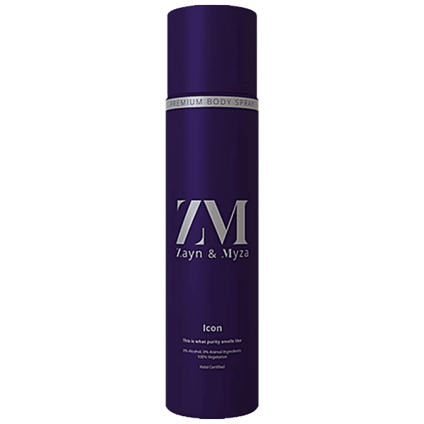 Buy ZM Zayn & Myza Icon No Alcohol Body Spray - For Men, Long Lasting ...