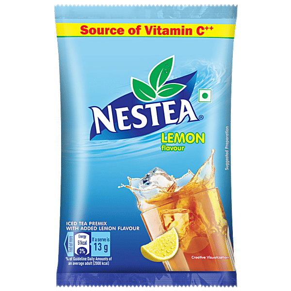 Buy Nestle Nestea Instant Iced Tea Premix - Lemon Flavour, Refreshing ...