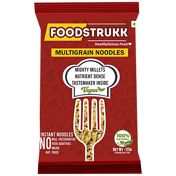 Buy Foodstrukk Multigrain Noodles - Mighty Millet, Nutrient Dense, 100% ...