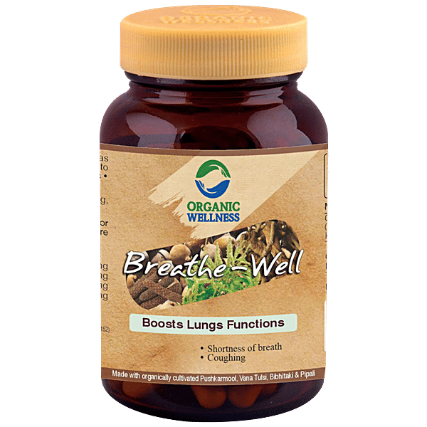 Buy Organic Wellness Breath-Well Capsules - Health Supplement, Boosts ...