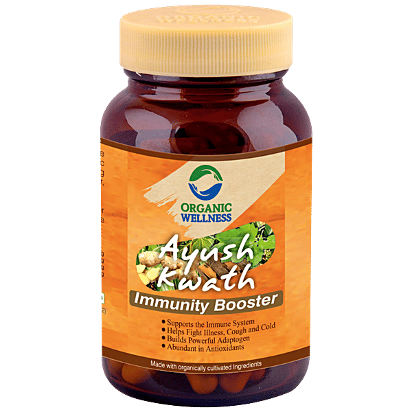 Buy Organic Wellness Ayush Kwath Capsules - Rich In Antioxidants ...